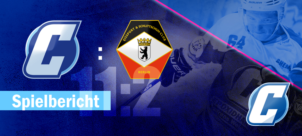 Deutlicher Heimsieg gegen ESC Berlin - Chemnitz Crashers